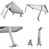 China So Easy Natural Aluminum PV Solar Panel Mounting Bracket for Flat Roof Solar System for sale