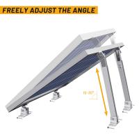 China So Easy Natural Aluminum PV Solar Panel Mounting Bracket for Flat Roof Solar System for sale