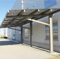 China Full Assembled Solar Carport Steel Carport Shelter for House Solar Energy Bracket for sale