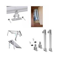 China AL6005-T5 Aluminum Triangle Solar Panel Support Frame Mounting Bracket for PV Installation for sale