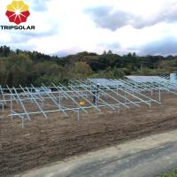 China Ground Mounting System for Solar Farms ISO9001/CE Certified and 25 Years Service Life for sale
