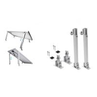 China AL6005-T5 Aluminum Triangle Solar Panel Support Frame Mounting Bracket for PV Installation for sale