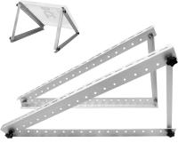 China Long-lasting Adjustable Tilt Range Solar Brackets for Metal Roof 25 Years Life Span for sale