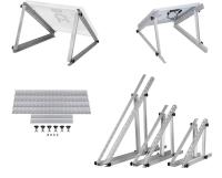 China Adjustable Solar Panel Mounting Bracket with ISO9001/CE/AS/NZS 1170/TUV Certification for sale