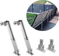 China Custom Length Anodized Solar Panel Bracket for Flat Roof and Wall Mounting Solution for sale