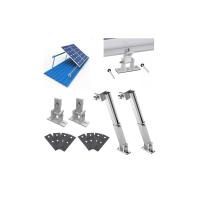 China Adjustable Solar Bracket for Tilted Panels in Windy Conditions and Customized Length for sale