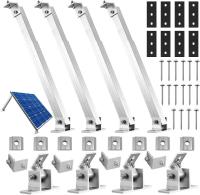 China Adjustable Solar Bracket for Tilted Panels in Windy Conditions and Customized Length for sale