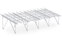 China Aluminum Solar Carport Mounting Kit for Wind Load 60m/s Solar Canopy Connector System for sale