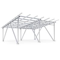 China Aluminum Solar Panel Carport Set Up Your Rooftop and Car System with 25-Year Service Life for sale