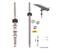 China Flat Tile Solar Roof Hook SUS Mounting Structure 25YRS Service Life and Various Sizes for sale