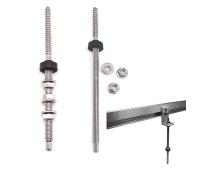 China Flat Tile Solar Roof Hook SUS Mounting Structure 25YRS Service Life and Various Sizes for sale