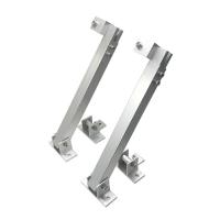China Silver or Black Aluminium Mounting Brackets for Solar Panel Pole Mounting Structures for sale