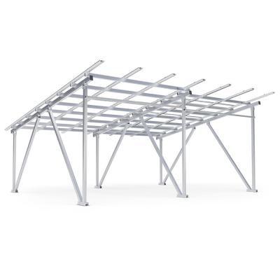 China Customizable Aluminum Solar Carport Roof Mounting Bracket for Adjustable Carport for sale