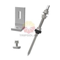 China Various Sizes Anodized SUS304 Hanger Bolts For Solar Mounting Solar Roof Mounting for sale