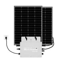 China Compact Design 120V 230V PV Solar Micro Inverter Grid Tie System with IP65 Protection for sale