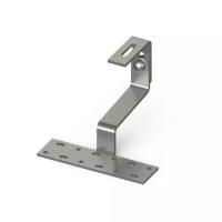 China Anodized Solar Roof Tiles Photovoltaic Solar Tile Hook Accessories PV Solar Mounting Bracket Hook on Tile Roof for sale