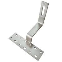 China ISO9001/CE Certified Solar Tile Roof Hook for Easy Installation Natural Silver Finish for sale