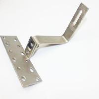 China ISO9001/CE Certified Solar Tile Roof Hook for Easy Installation Natural Silver Finish for sale