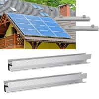 China Strong and Hassle-Free PV Solar Panel Installation with Anodized Aluminum Rail Kits for sale
