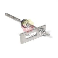 China 25YRS Service Life Aluminum Stainless Steel 304 Hanger Bolts for Solar Roof Mounting for sale