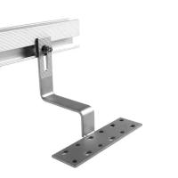China Anodized Roof Hook and Adjustable Metal Hook Perfect for PV Solar Panel Installation for sale