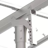 China Carport Installation PV Solar Panel Mounting Aluminum Rail with 25 YRS Service Life for sale