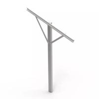 China Carport Installation PV Solar Panel Mounting Aluminum Rail with 25 YRS Service Life for sale