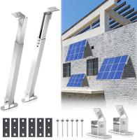 China Adjustable Angle Bracket for Solar Panel Mounting on Tile Roof and Wind Load of 60M/s for sale