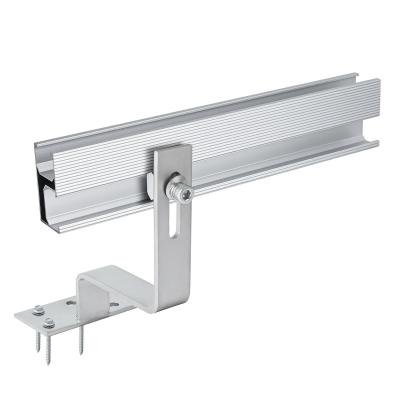 China ISO9001/CE Certified Anodized Roof Hook for Solar PV Mounting System Directly Sale for sale