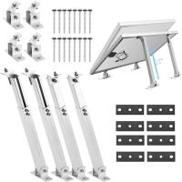 China Adjustable Angle Bracket for Solar Panel Mounting on Tile Roof and Wind Load of 60M/s for sale