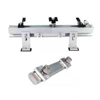 China Short Rail Solar Panel Mounting Rail for Snow Load 1.4KN/m2 and Applicable Module for sale