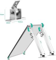 China Adjustable Solar Panel Tilt Mount 25-Year Duration Natural or Black for Roof Mounting for sale