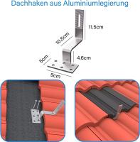 China 25-30 Years Service Life Tile Roof Solar Mounting Bracket with ISO9001/CE Certificate for sale