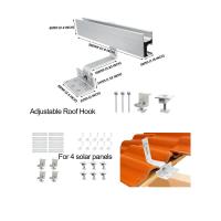China OEM Service Photovoltaic Shingle Roof Solar Hook with 60m/s Wind Load and Customized Size for sale