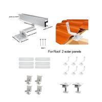 China Natural Aluminum Roof Hook for Easy Installation of Metal Roof Solar Panel Mount Bracket for sale