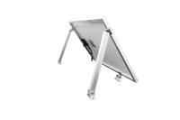 China Ground Solar Panel Mounting Bracket Anodized Adjustable Support for 25 Years Life Span for sale