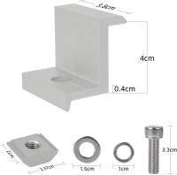 China Snow Load 1.5KN/m2 AS/NZS Standard Solar Bracket for Pantile Tile Roof Adjustable Hook for sale