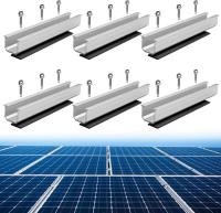 China Aluminum Solar Metal Tin Roof Mounting System For Rail L Feet Clamp Grounding Clip Grounding Lug for sale