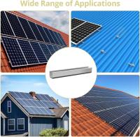 China Aluminum Solar Metal Tin Roof Mounting System For Rail L Feet Clamp Grounding Clip Grounding Lug for sale