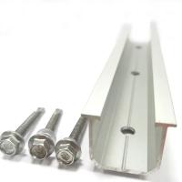 China 60m/s Wind Load Solar Panel Rail Splice for Easy Installation on Roof Mounting System for sale