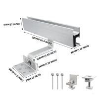 China 25-30 Years Service Life Solar Roof Mounting System for Natural Silver Tile Roof for sale