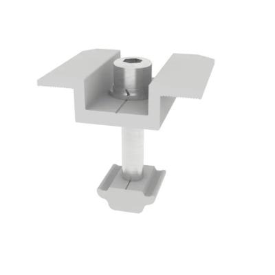 China ISO9001/CE Certified Solar Panel Mounting Clamp for Solar Middle and End Installation for sale