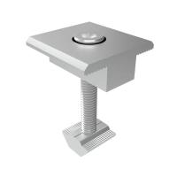 China ISO9001/CE Certified Solar Panel Mounting Clamp for Solar Middle and End Installation for sale
