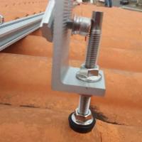 China Solar Hanger Bolt L feet Snow Load 1.4KN/m2 25YRS Service Life Solar Tin Roof Hanger Bolts for sale