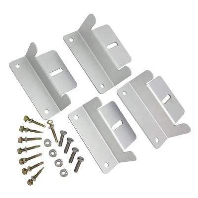 China Hot-Dip Galvanized Z Bracket for RV Solar Panel Kit Easy Installation Guaranteed for sale