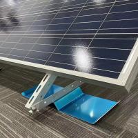 China 25-30 Years of Service Life Solar Railing Ballasted Roof Mounting System for Flat Roof for sale