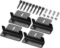 China Natural Silver or Black Hot-dip Galvanized Solar Panel Mounting Z Bracket Kit for RV System for sale