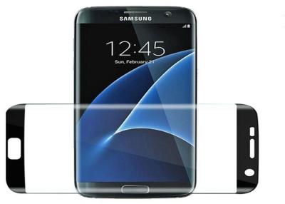 China Samsung A3 Thin 3D Curved Screen Protector Tempered Glass Oleophobic Coating for sale