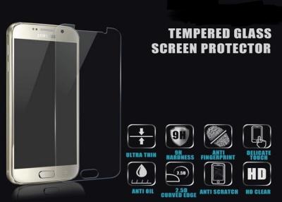 China Waterproof Smooth Samsung A3 Screen Protector 2.5 D Tempered Glass 9H for sale