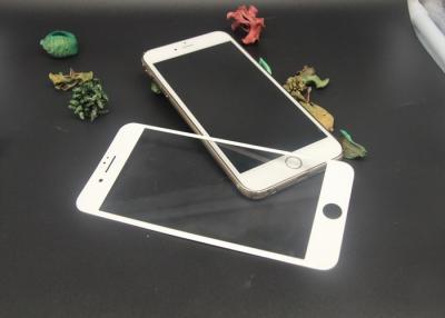 China White 3D iPhone Tempered Glass Screen Protector Anti Fingerprint for iPhone 7 for sale